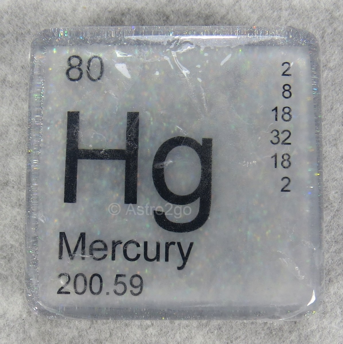 Mercury Element Symbol Hg
