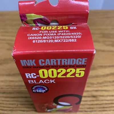RC 00225 Ink Cartridge Black Canon Pixma | eBay