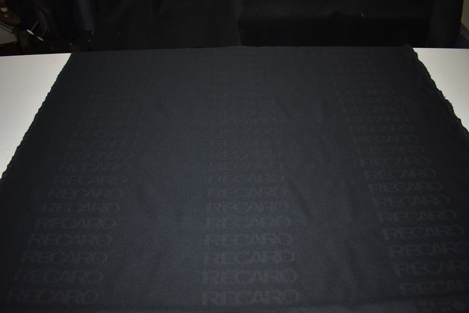Recaro "Black Spectrum" Fabric Cloth Genuine New Old Stock (1m) | eBay