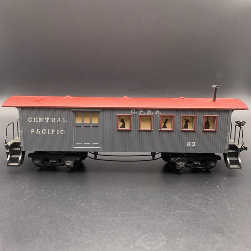 VINTAGE MANTUA/TYCO 1860 COMBINE CONFEDERATE GENERAL PASSENGER HO CAR ...