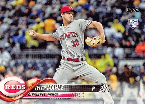 Tyler Mahle 2018 Topps 95 Cincinnati Reds Rookie Baseball Card | eBay