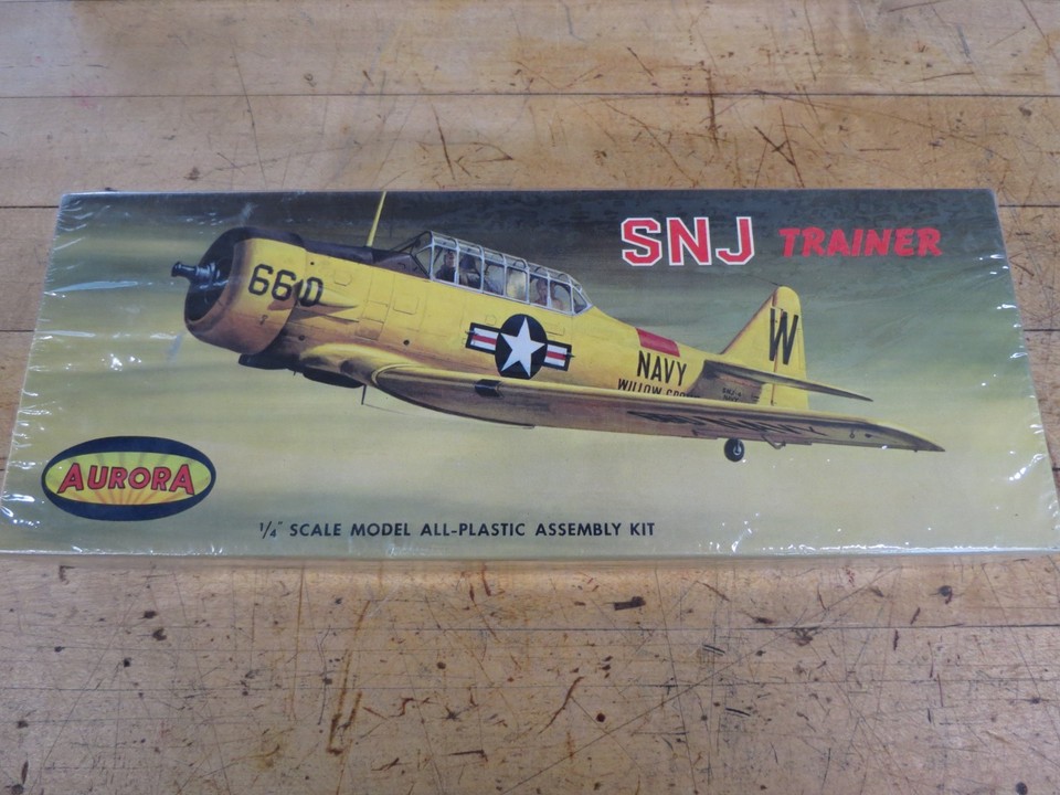 VINTAGE AURORA SNJ TRAINER KIT and CESSNA 150 BY ENTEX "SEALED!" | eBay