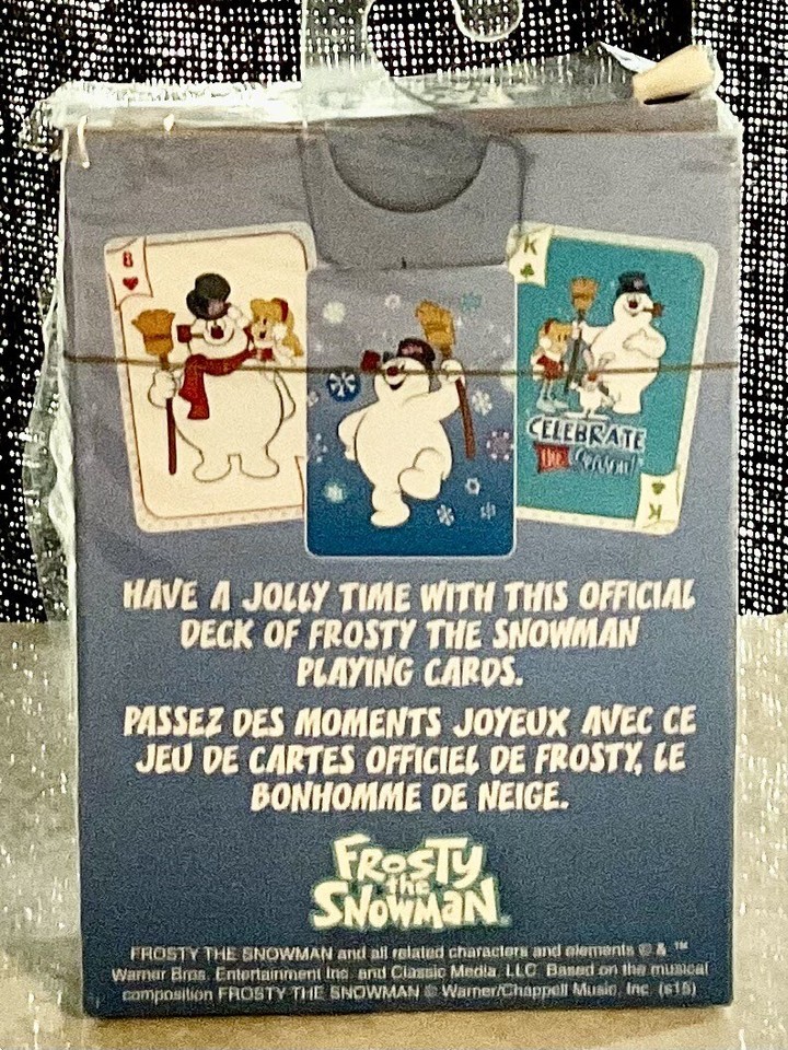 FROSTY THE SNOWMAN Playing Cards Deck *NEW Shrink Wrapped* | eBay