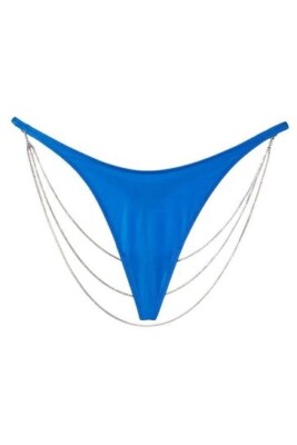 Victorias Secret Very Sexy Rhinestone Triple Chain Shine V String Panty ...