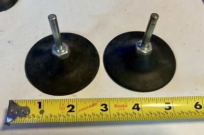 Roloc TP Disc Pad, 3 in dia, 1/4 in-20 Arbor, 20,000 RPM Rubber, 2 Pcs ...