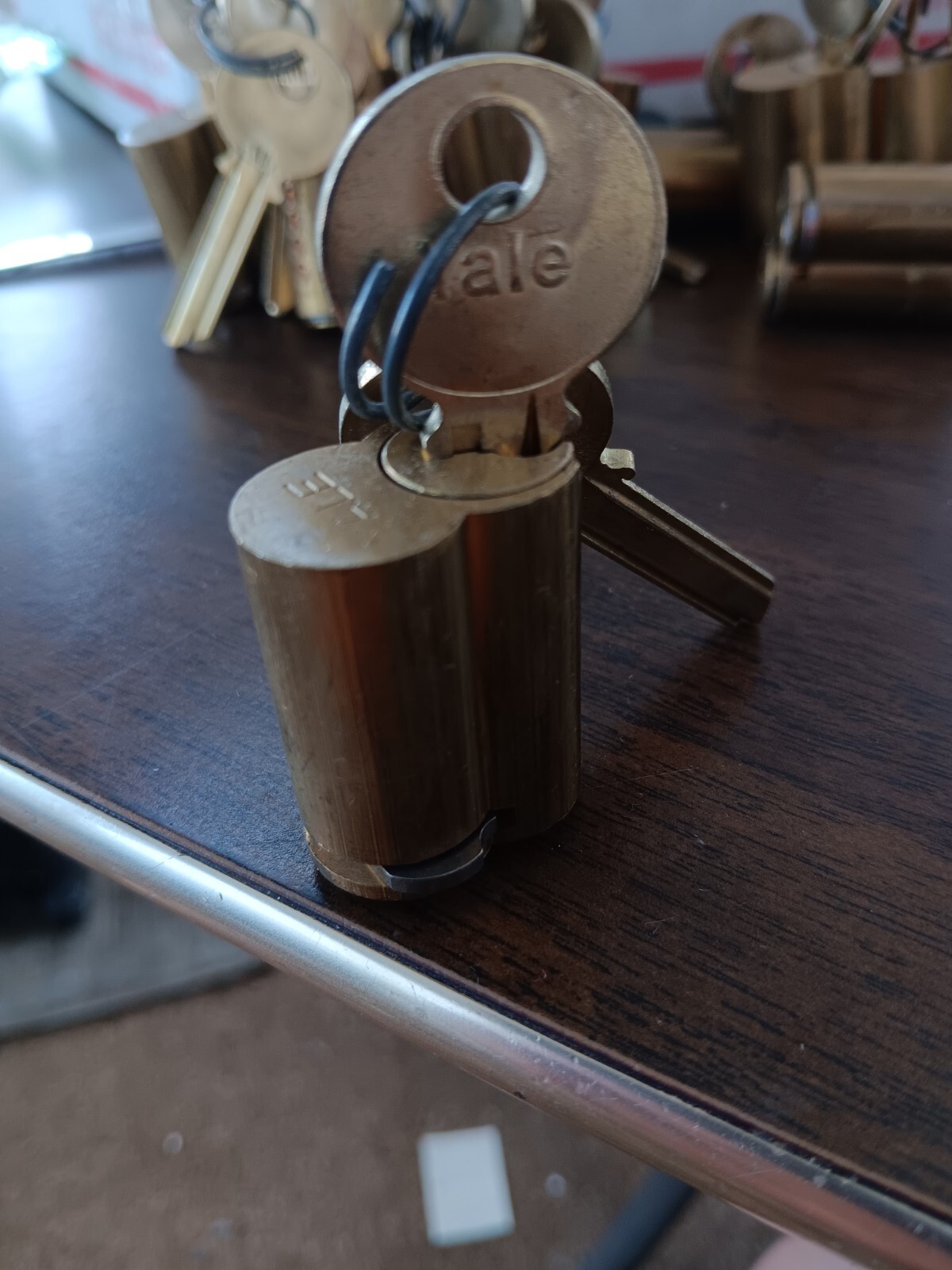 yale 1210 LFIC core ka or mk. OR "0" bitted | eBay