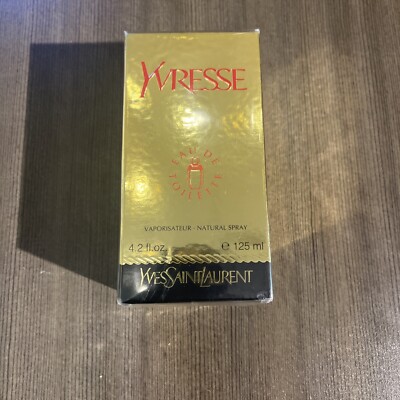 Yvresse By YSL 4.2Oz/125 ML. VINTAGE. New Sealed Box. Extremely Hard To ...