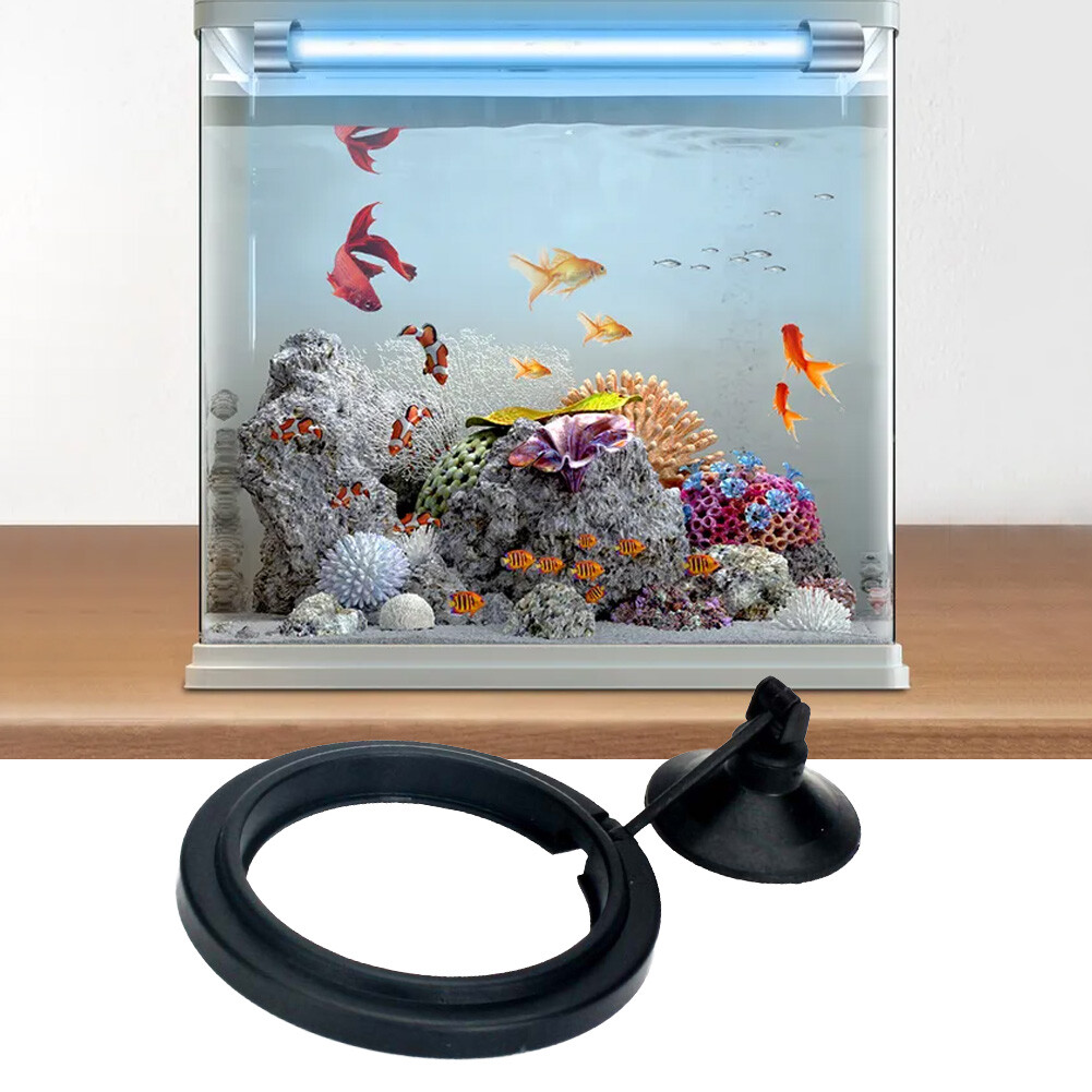 Fish Feeding Aquarium Ring Feeder Float Food Plant Buoyancy Circle ...