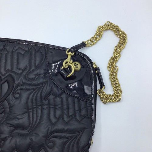 Vintage y2k Juicy couture computer black laptop bag case chain womens ...