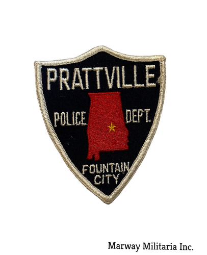 Obsolete Prattville Police Dept- Fountain City Patch (Invp2153) | eBay