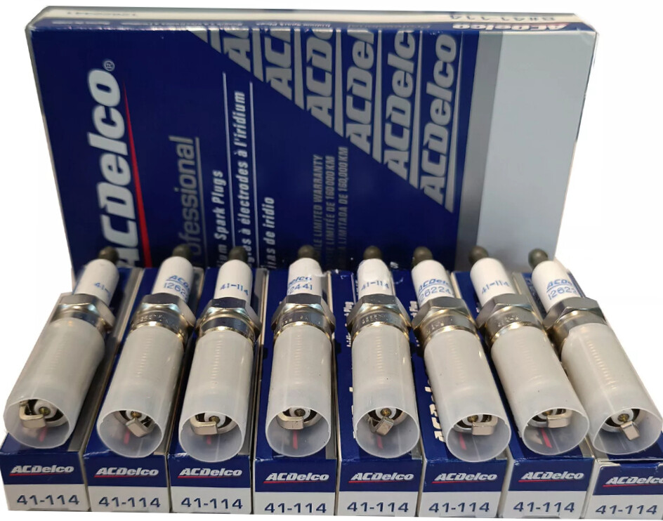 New Set of 8PCS OE41-114 12622441 Spark Plugs Fit for Cadillac ...