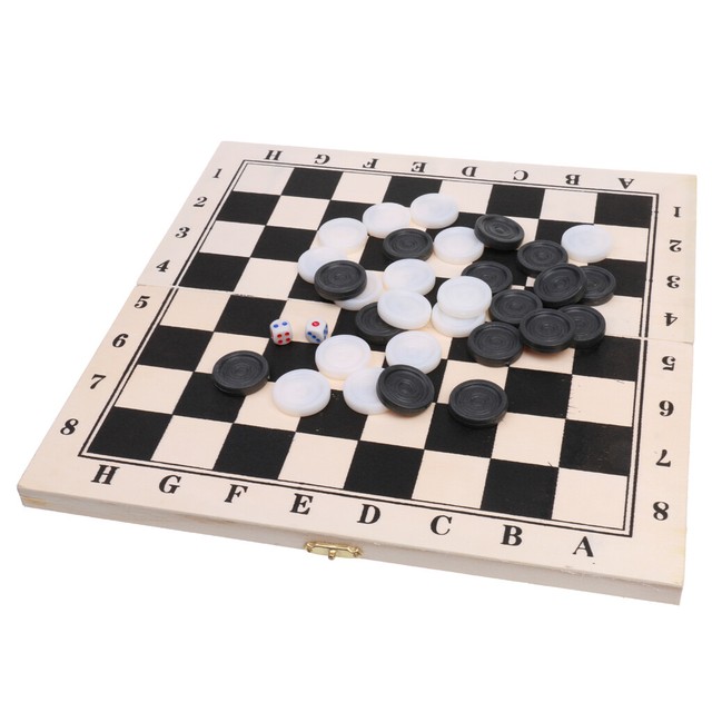 Checkers Board Game Two Player Draughts Checker Board Games Set 8x8 | eBay