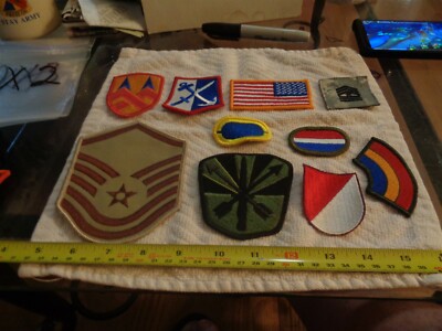 10 Military Patches (Box Tyr Bag#AX2) | eBay