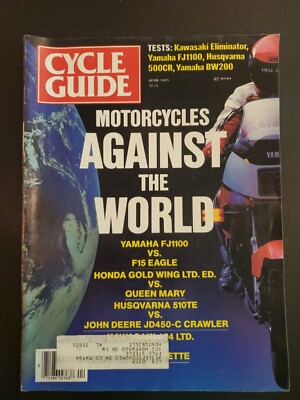 Vintage Cycle Guide magazine April 1985. | eBay