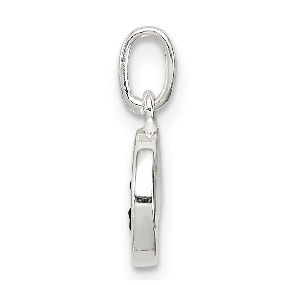 Sterling Silver Enameled Emotion Face Charm | eBay UK