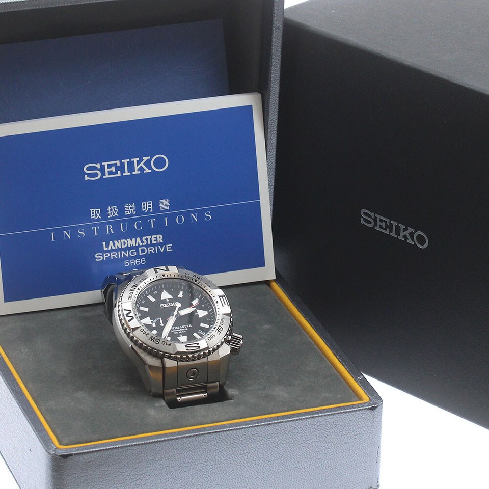 SEIKO Prospex Landmaster SBDB003/5R66-0AM0 Spring drive Men's Watch ...