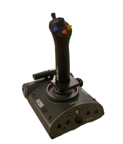 Saitek SN-PS41 XBOX 360 Aviator Flight Stick Joystick Controller AV8R ...