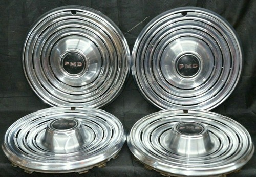 1969 Pontiac Star Chief Catalina Hubcaps Ventura Wheel Covers PMD 15 ...