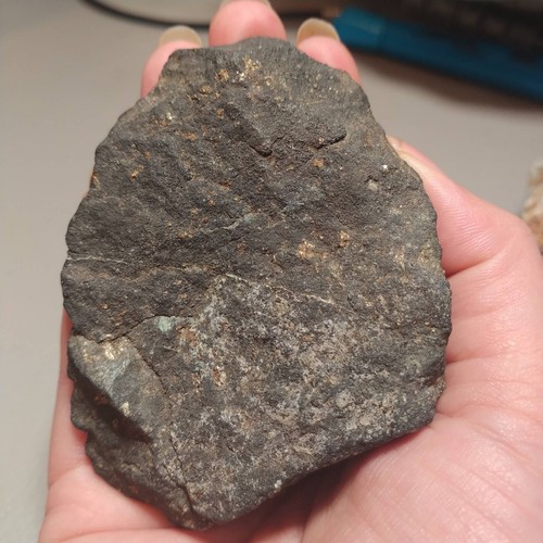 Natural black rock with gold ore nuggets | eBay