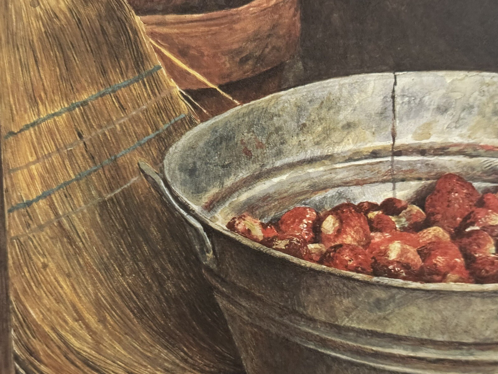 David Armstrong “Smokehouse Strawberries And Study” Pencil signed by ...