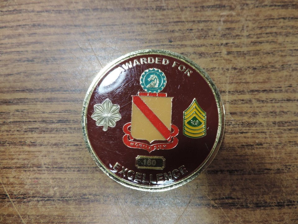 Mustangs Seize the High Ground 2D BSB 2-2 SBCT Challenge Coin | eBay