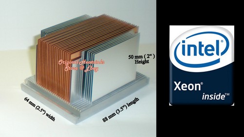 Intel 2U Heatsink 604 Socket for Xeon 1.2 to 2.8 GHz 400-533 FSB ...