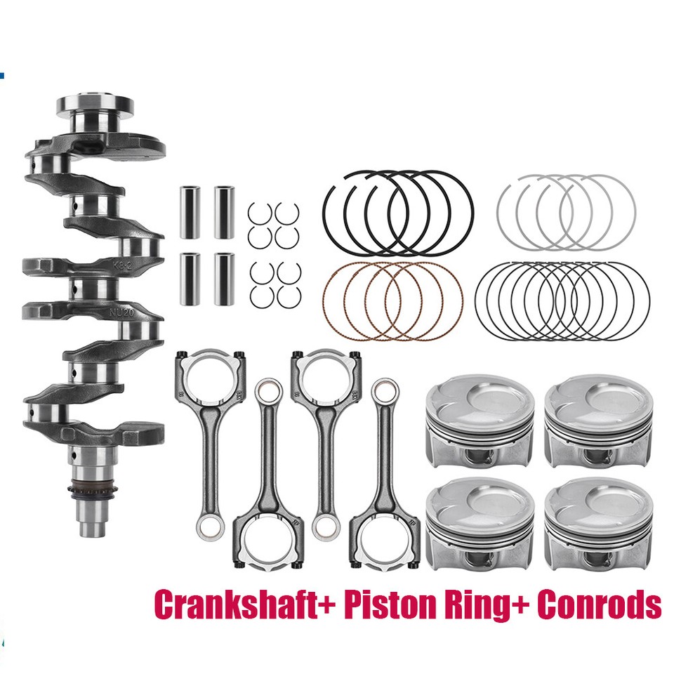 2.0L G4NA Engine Overhaul Rebuild Kit Crankshaft/Rods/Timing/VVT For ...