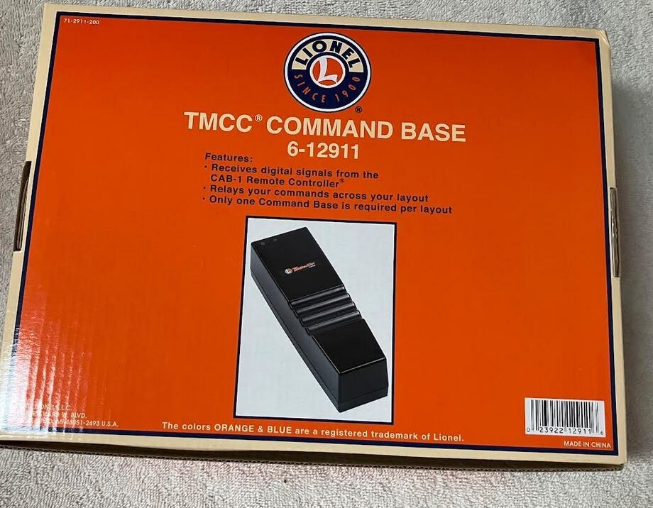 Lionel 6-12969 TrainMaster CAB1 Command Set Remote & Base in Original ...