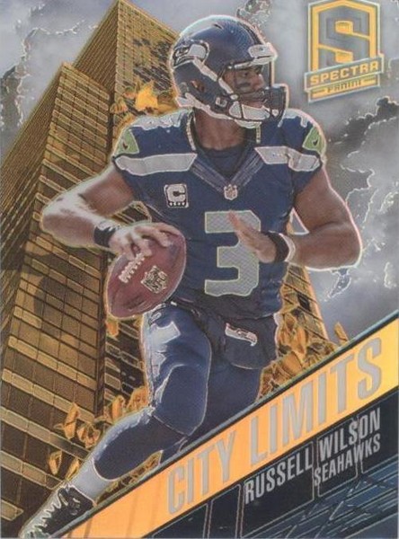 2013 Panini Spectra - City Limits Gold #42 Russell Wilson /10 for sale ...