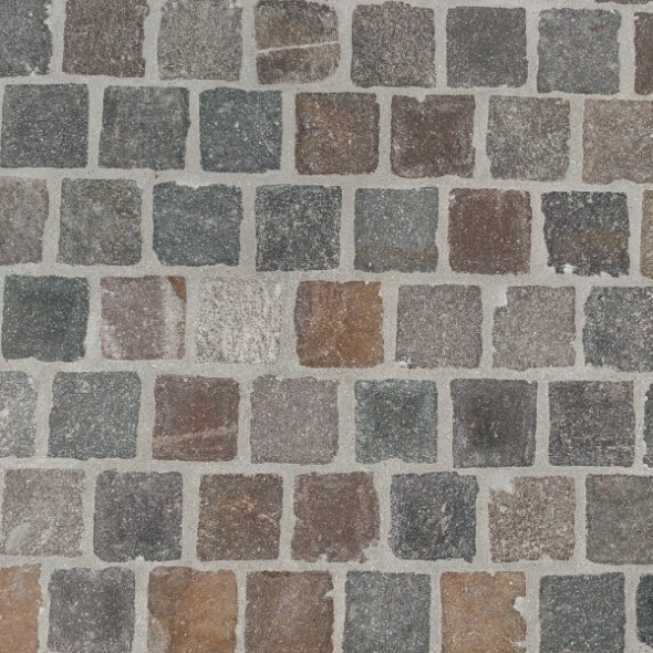Premium ITALIAN PORPHYRY Cropped SETTS cobbles blocks driveway 100X100 ...