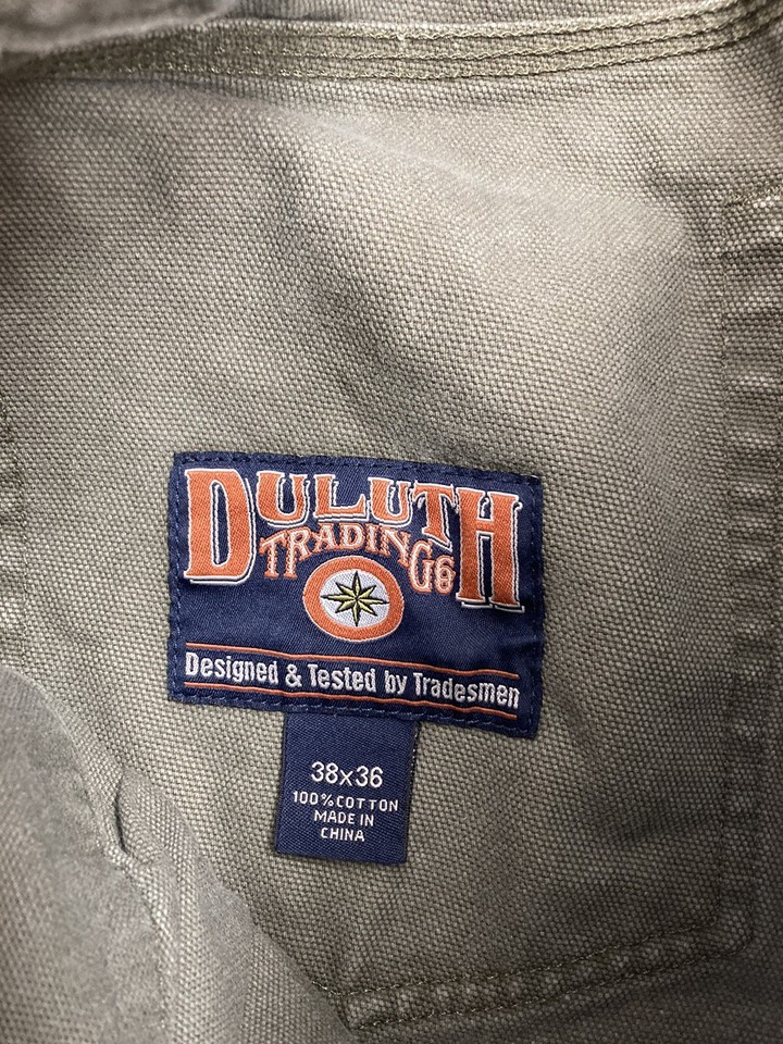 Duluth Trading Heavyweight Fire Hose Relaxed Fit 5-Pocket Pants Gray ...