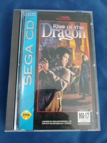 Rise of the Dragon (Sega CD, 1994) open box never used | eBay