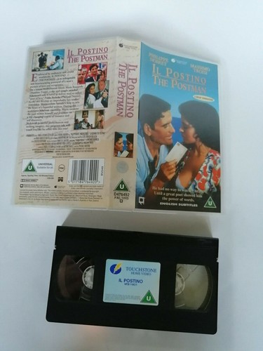 Il Postino / The Postman VHS Video 1994 Comedy Drama Italian Massimo ...