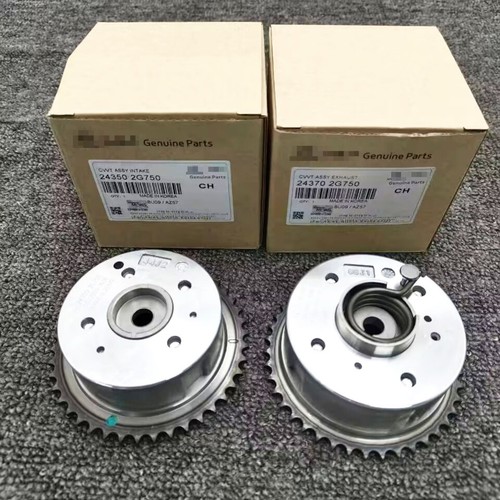 2x Camshaft VVT Gears 24350-2G750 24370-2G750 For HYUNDAI KIA SPORTAGE ...