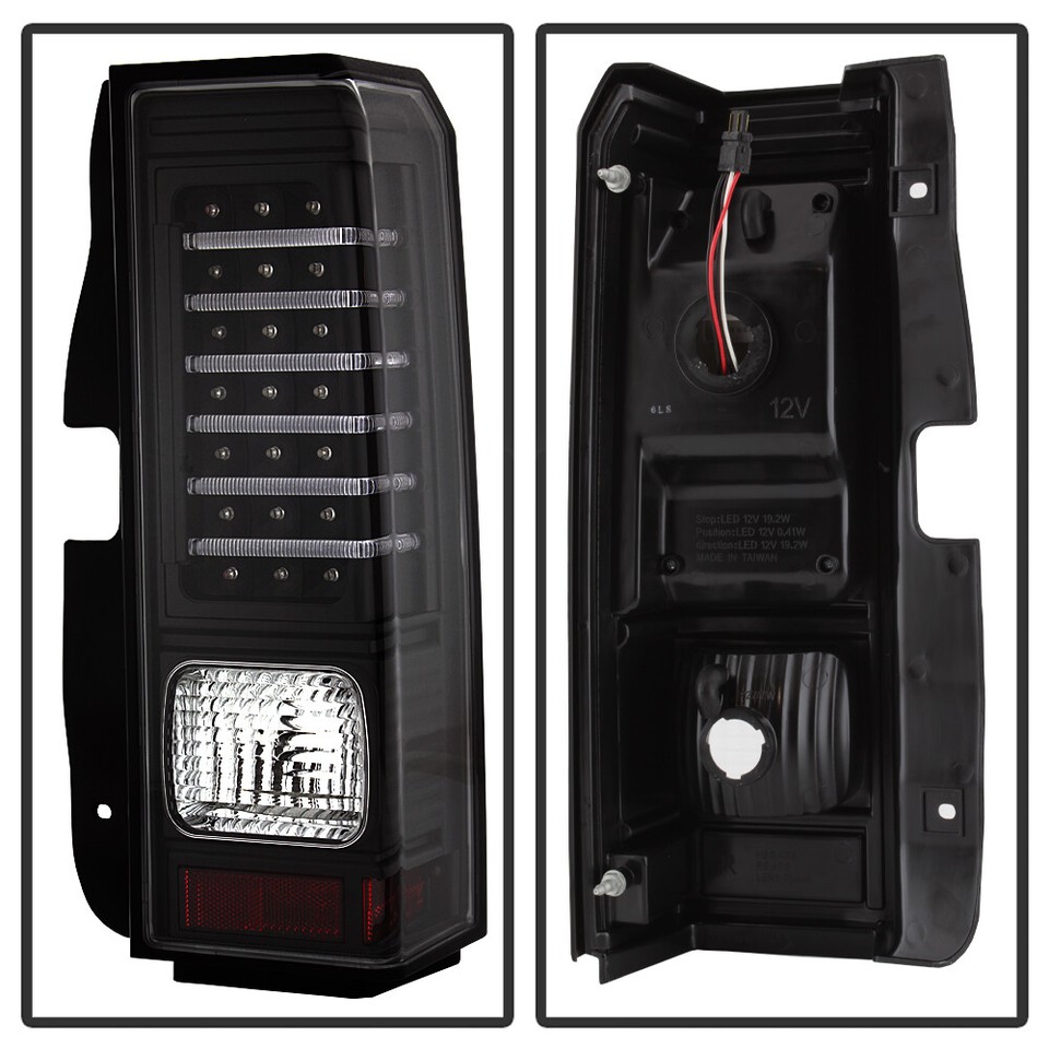 2006 2007 2008 2009 2010 Hummer H3 LED [Light Bar] Tail Lights Lamps ...