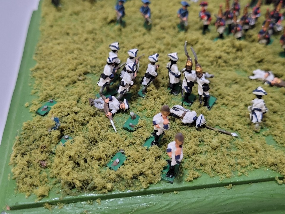Vintage Historical War Scene Minature Tabletop Display Hand Made ...