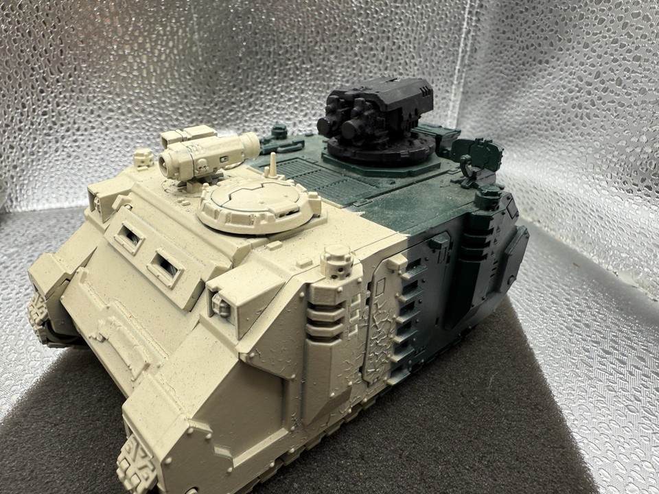 Warhammer 40k Dark Angels Razorback Painted Space Marines Games ...