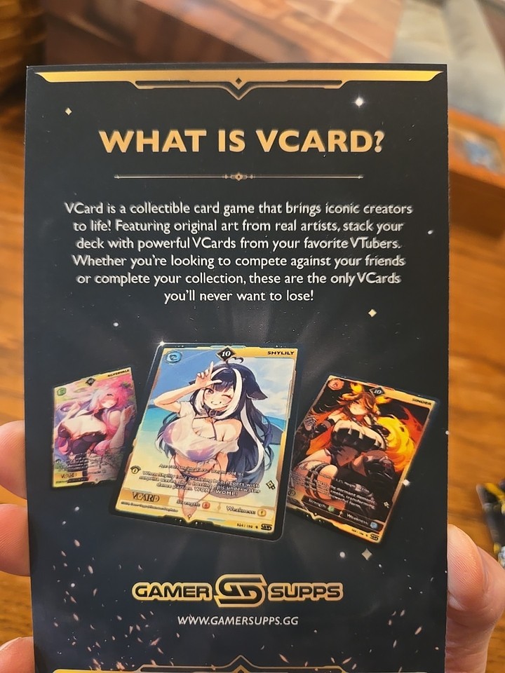VCard Vtuber Awards 2024 Promo Card Womp Snack | eBay