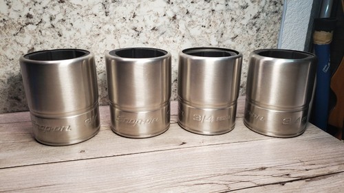 1 Snap On Beer Can Cooler Insulated Drink Koozie Coozie Cozy 3/4 ...
