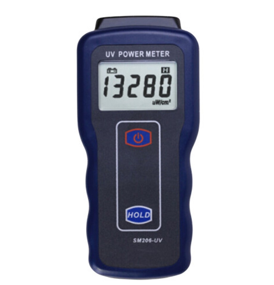UV Power Meter Ultraviolet Light Source Radiation Intensity Tester ...