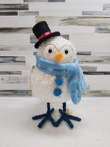 Target Wondershop Featherly Friends Christmas Bird 2024 ~ Powder | eBay
