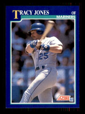 1991 Baseball Score Tracy Jones Seattle Mariners #87 | eBay