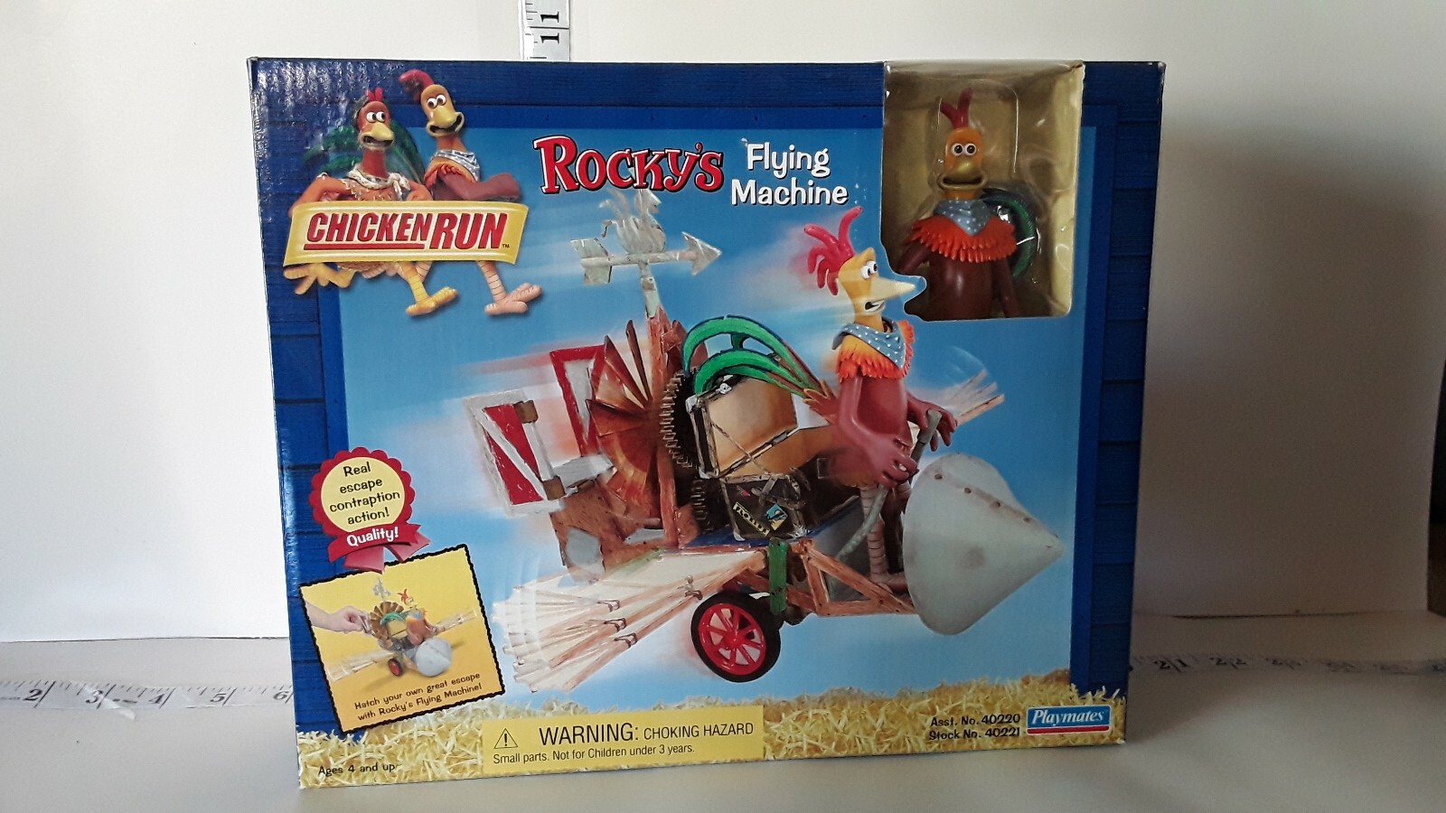 NEW Chicken Run Rocky's Flying Machine NEW Sealed 2000 | eBay