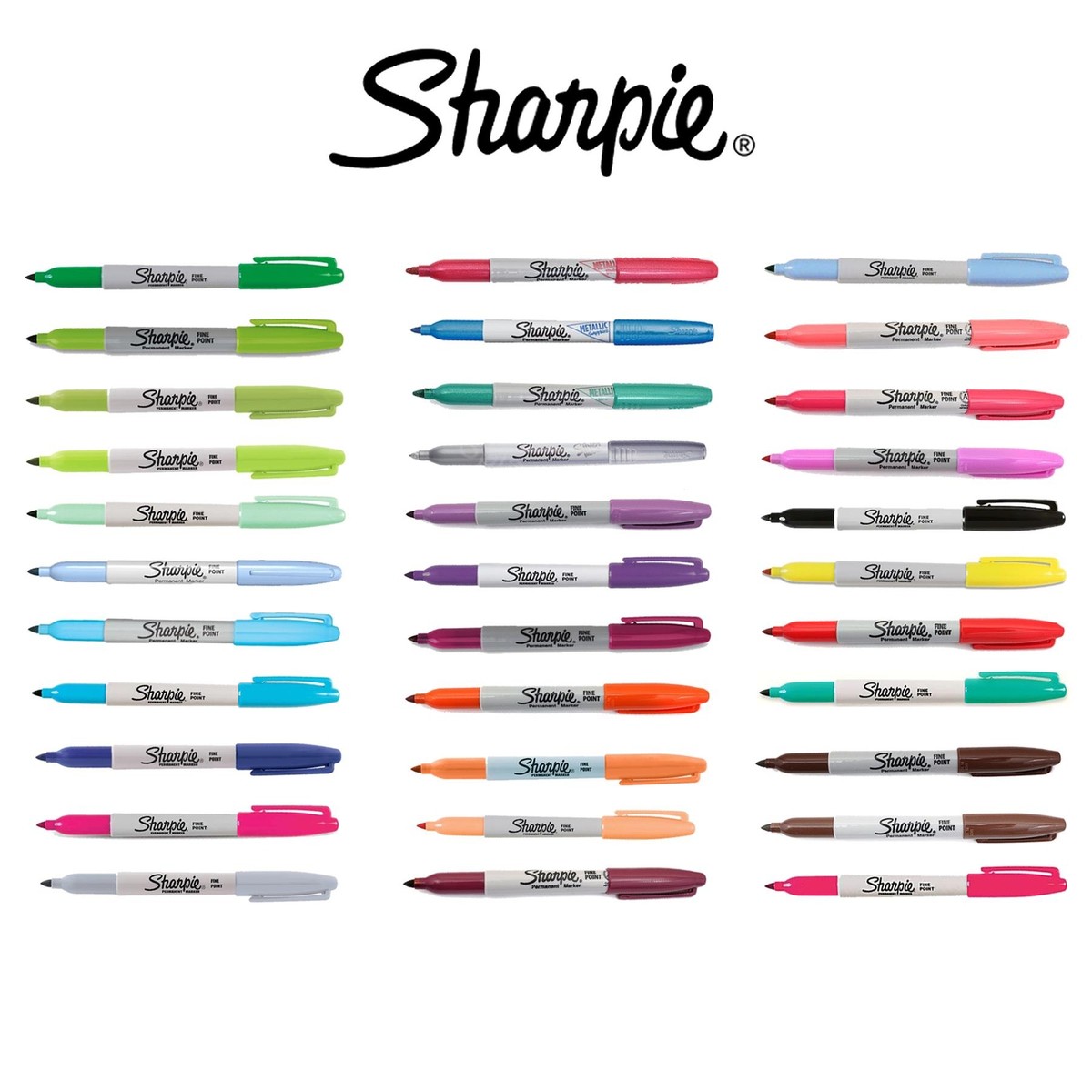 Sharpie Pens Colour Chart Uk - Infoupdate.org