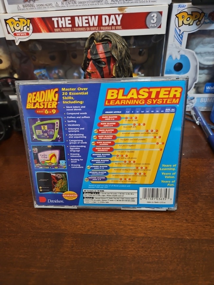 Reading Blaster Ages 6-9 (Windows/Mac, 1997) 51581022271 | eBay