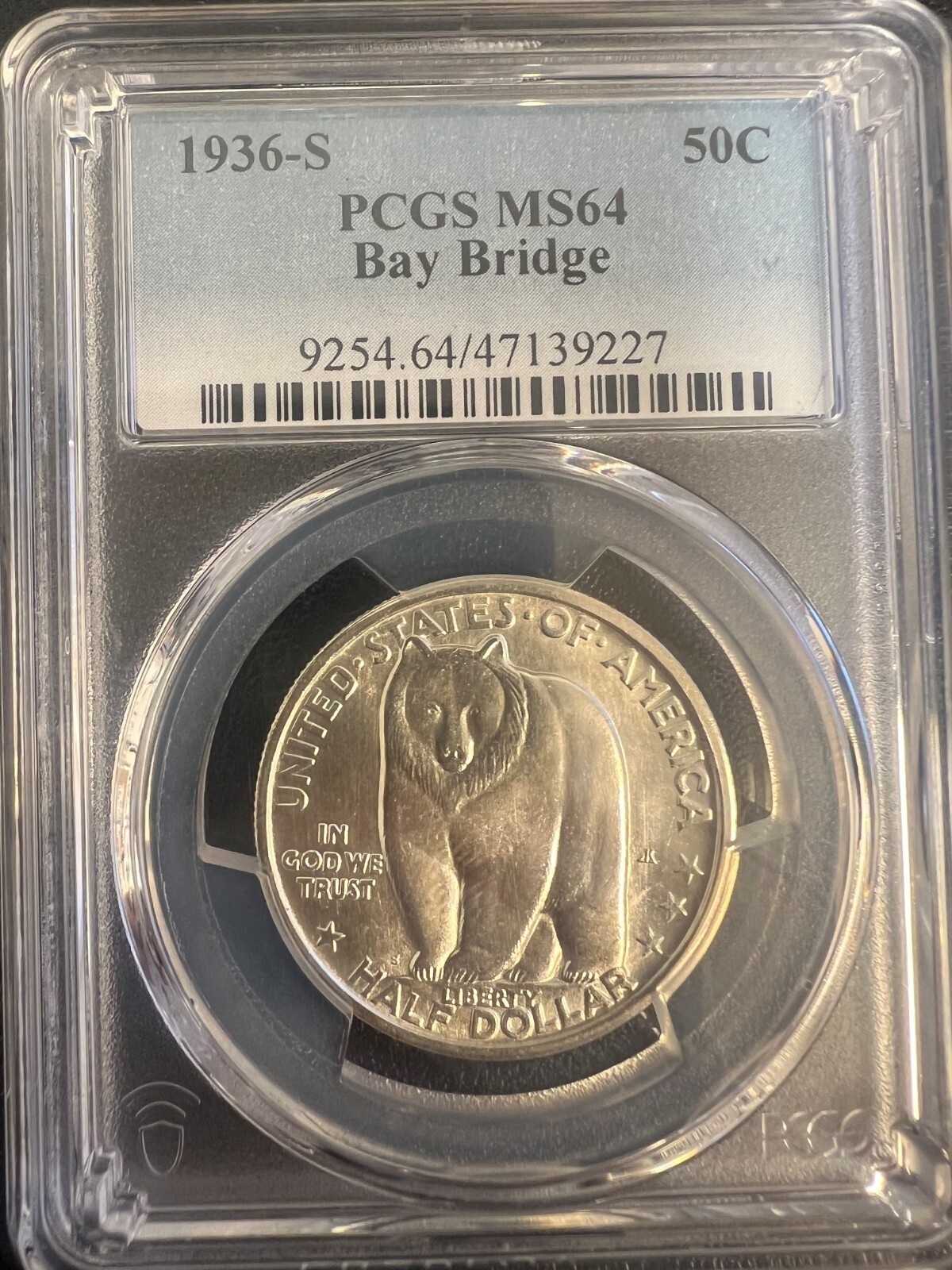 1936 Bay Bridge Half Dollar - PCGS 64 | eBay