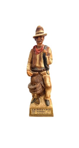 LIONSTONE whiskey decanter The cowboy 1866-1876 | eBay