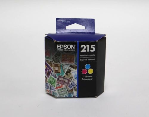 Genuine Epson - 215 Tri Color Ink Cartridge - Best By 10/2024 | eBay