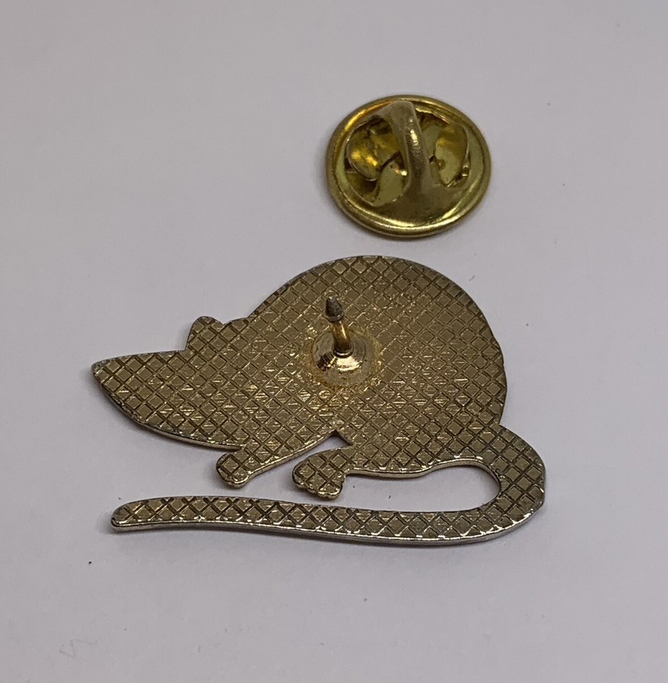 Black Rat Mouse Rodent Lapel Pin (86) | eBay