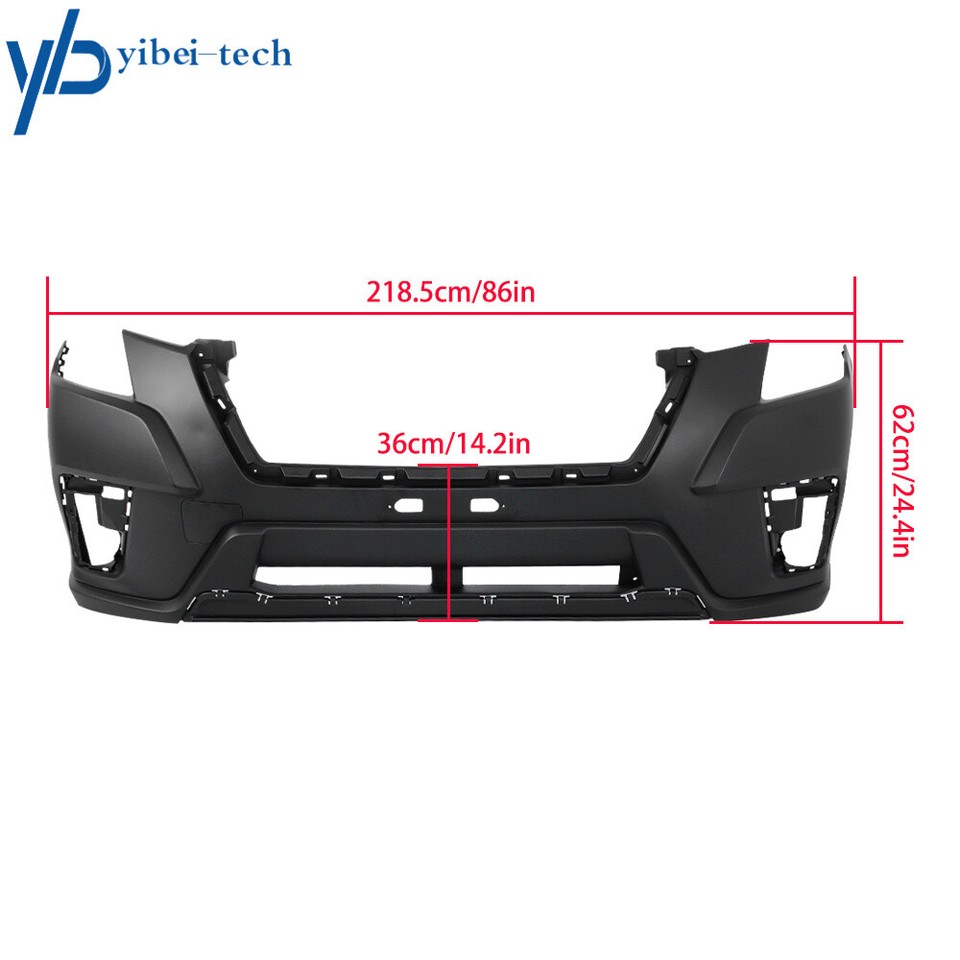 Primered Front Bumper Cover Plastic 57704SJ021 For Subaru Forester 2022 ...